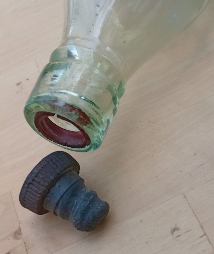 Horrocks Newport & Merthyr - Vintage Glass Bottle - With Screw Lid ...