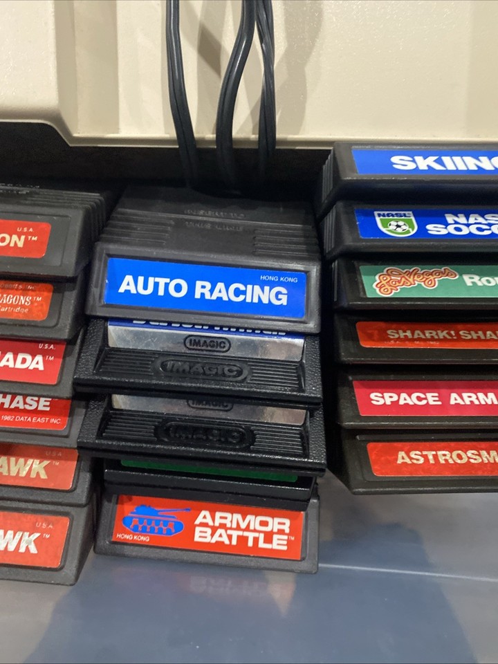 SEARS Tele-Games Intellivision Super Video Arcade Console + 25 Games ...