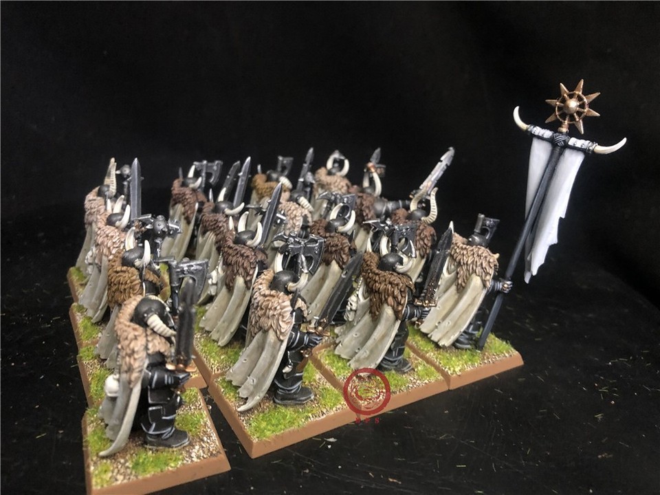 The Old World DPS painted Warriors of Chaos Chaos Warriors SK7216 | eBay