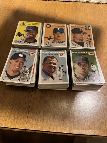 2003 Topps heritage Lot Of 255 Cards. Includes duplicates. Cards Are NM ...