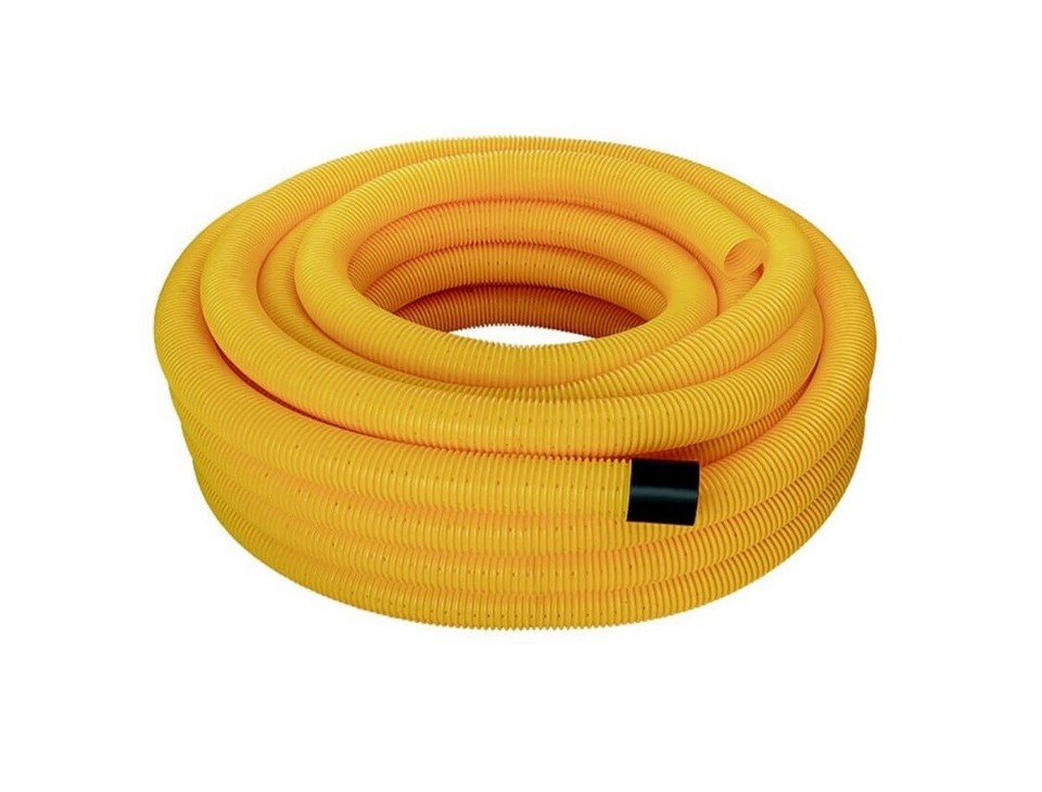 Drainagerohr DN50 geschlitzt Drainageschlauch Drainagefilter Sickerrohr ...