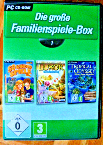 CD Rom - Die große Familienspiele-Box - 50 Kinderspiele | eBay