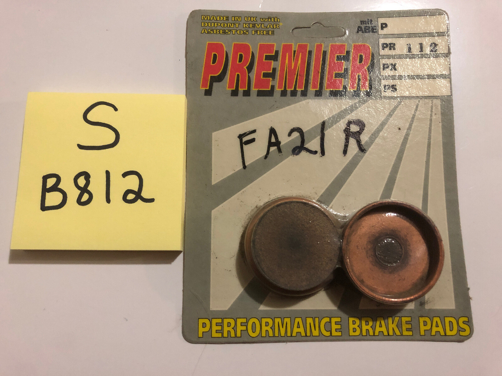 Premier PR112 Brake Pads ( FA21R ) | eBay