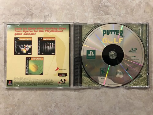 Putter Golf ( Sony Playstation 1 ), PS1, Complete w/Case & Manual | eBay
