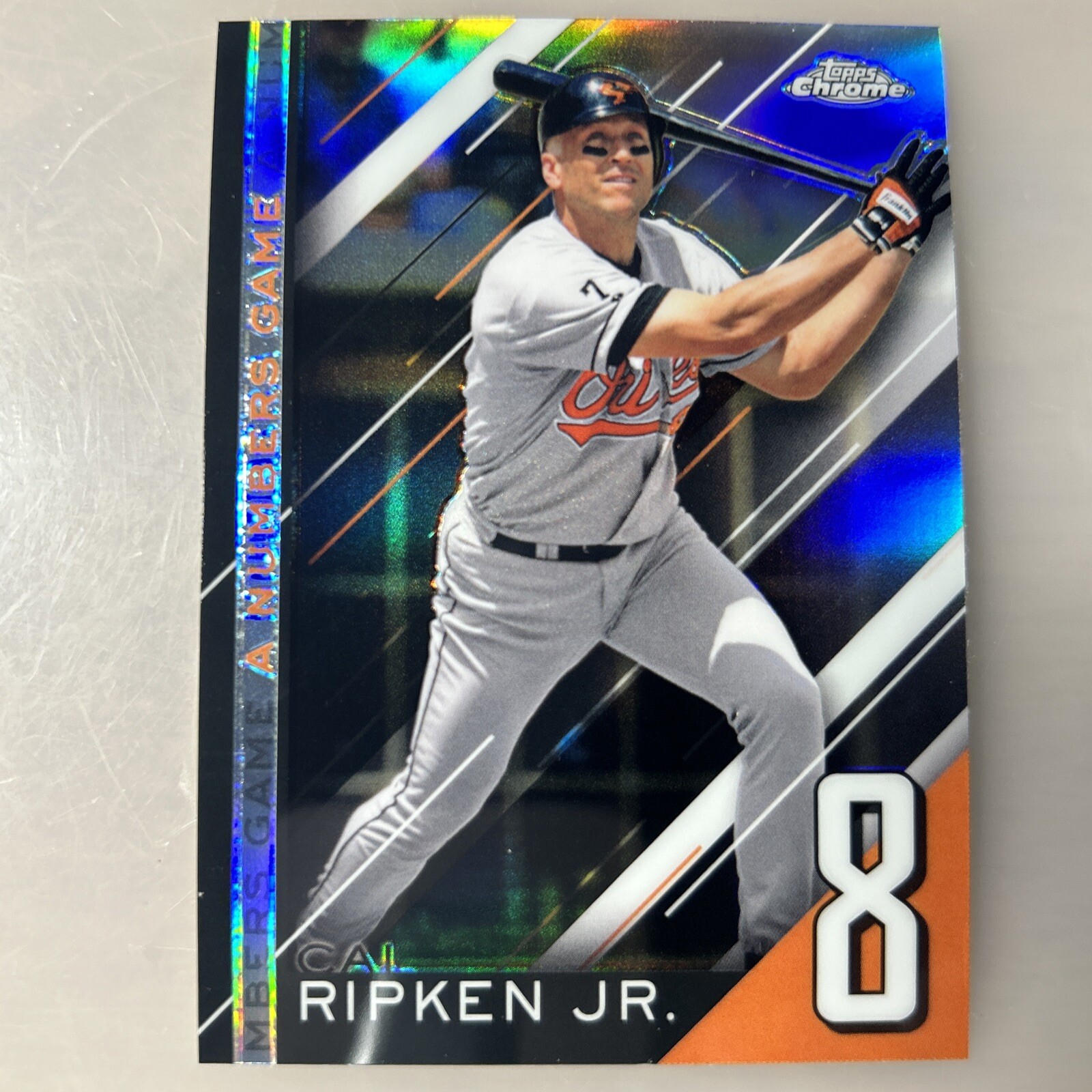 2020 Topps Chrome Cal Ripken Jr A Numbers Game Insert #NGC-16 Baltimore ...