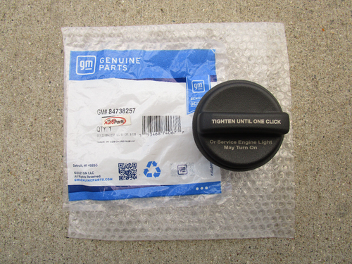 GM GMC CHEVY 84738257 FUEL GAS TANK FILLER CAP WITHOUT TETHER OEM BRAND ...