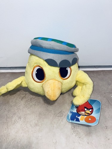 ANGRY BIRDS Rio NICO Yellow Canary Plush Stuffed Bird Animal Toy 5" No ...