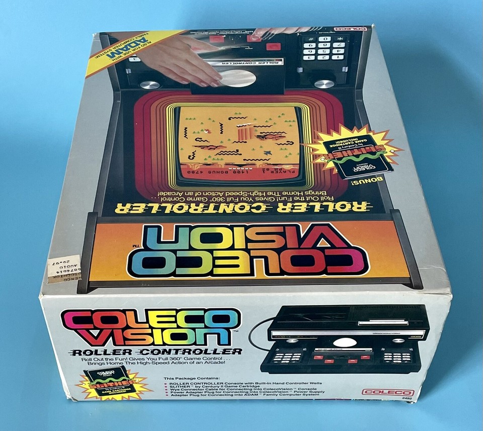 ColecoVision Roller Controller — Brand New Factory Sealed — w/ Slither ...