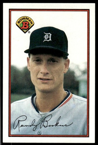 1989 Bowman Baseball Card Randy Bockus Detroit Tigers #96 | eBay