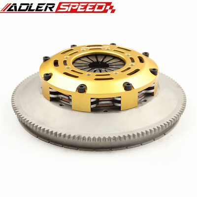ADLERSPEED Twin Disc Clutch & Flywheel Kit For NISSAN 350Z INFINITI G35 ...
