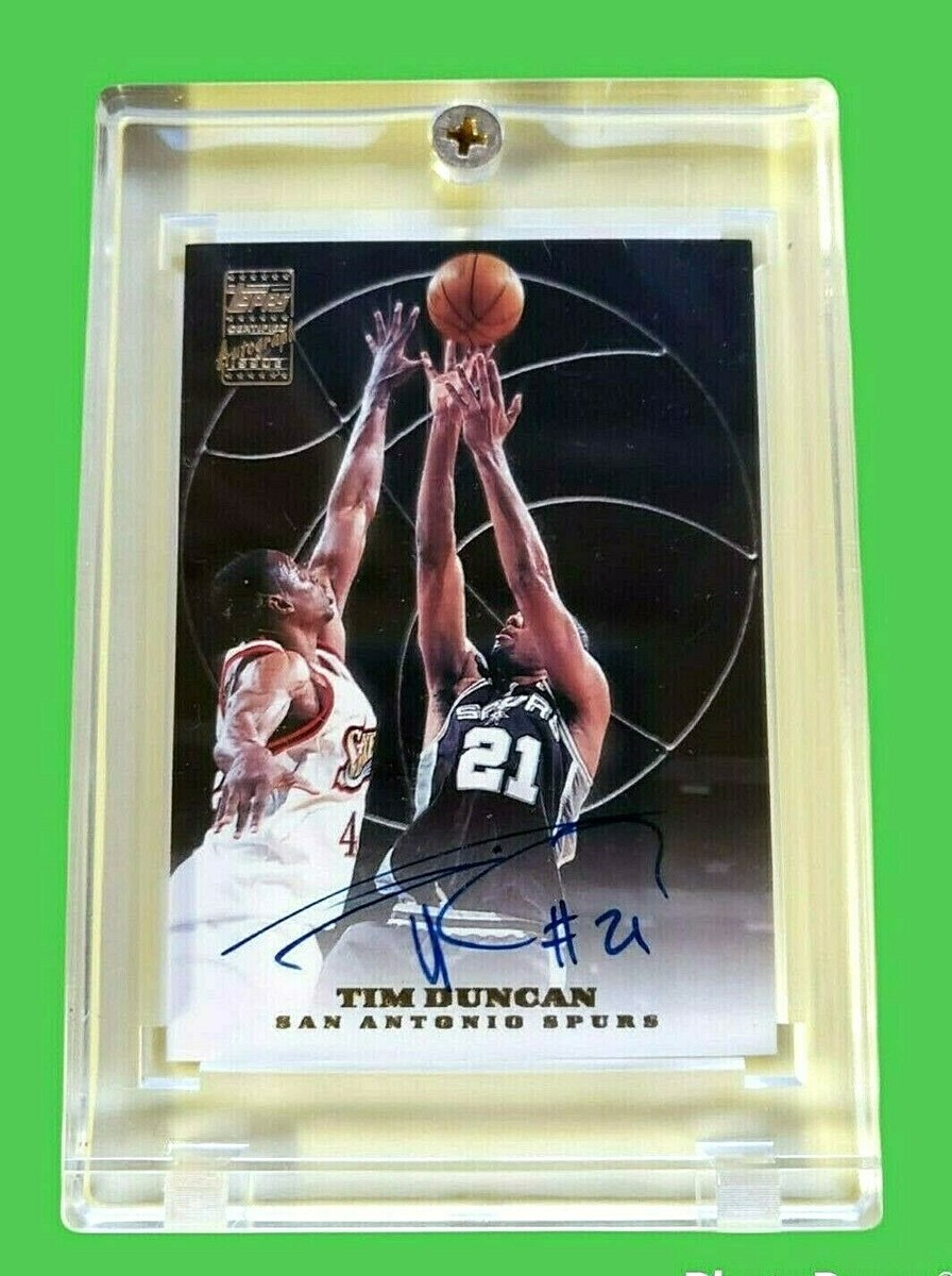 Carro De Tim Duncan How To Collect: Tim Duncan | The Best Topps Cards