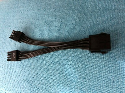 CORSAIR 8 PIN FEMALE TO dual 8 pin CPU Cable FOR CORSAIR POWER SUPPLY ...