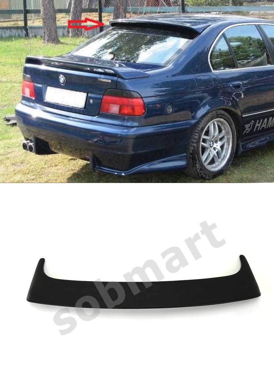 BMW 5 E39 1995-2003 BOOT SPOILER TRUNK REAR WING TUNING SOBMART | eBay