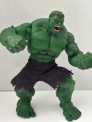 Marvel INCREDIBLE HULK Movie RAGING HULK 13" Action Figure 2003 ToyBiz ...