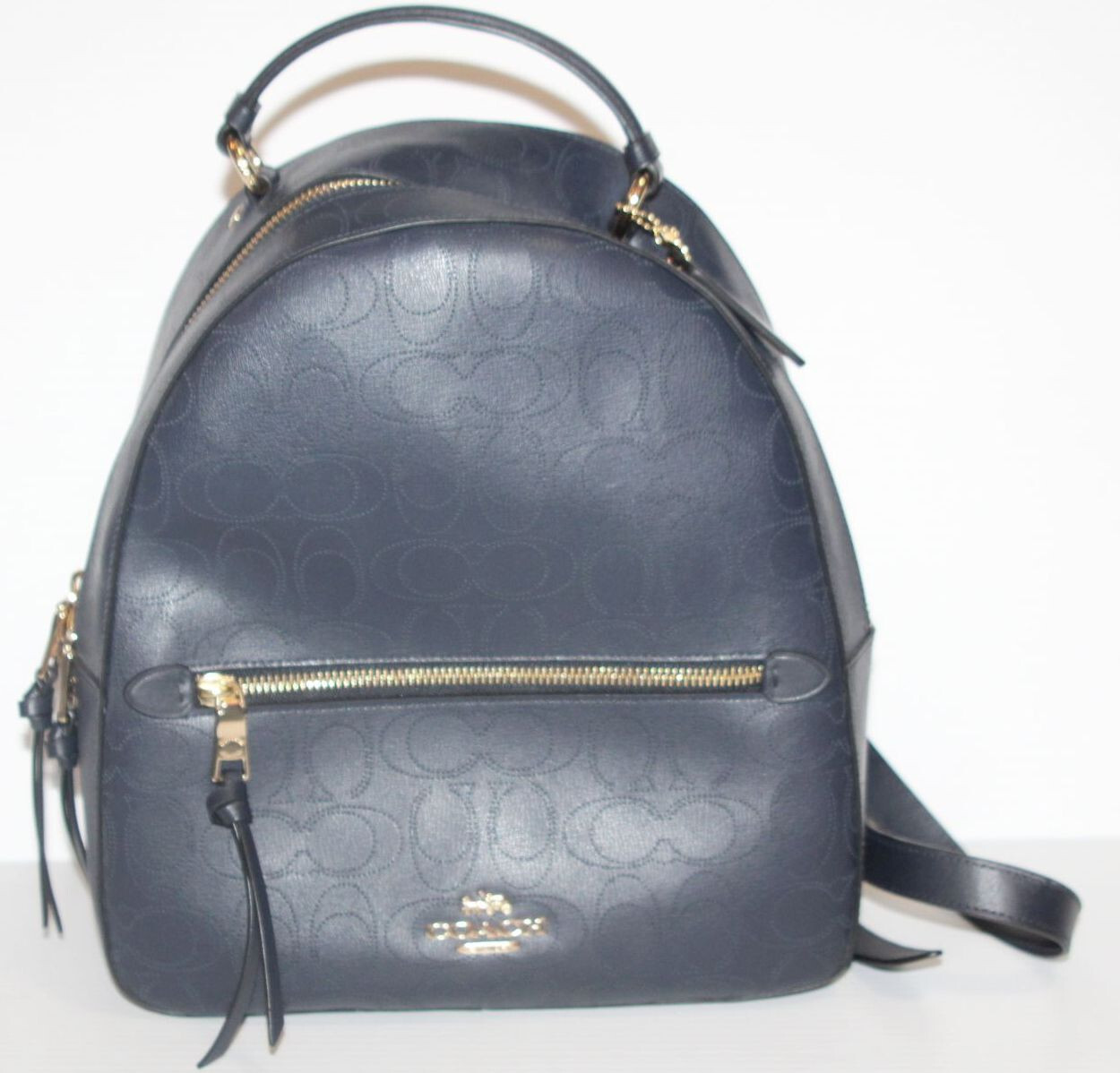 Coach Jordyn Backpack In Signature Leather 2322 Gold/… - Gem
