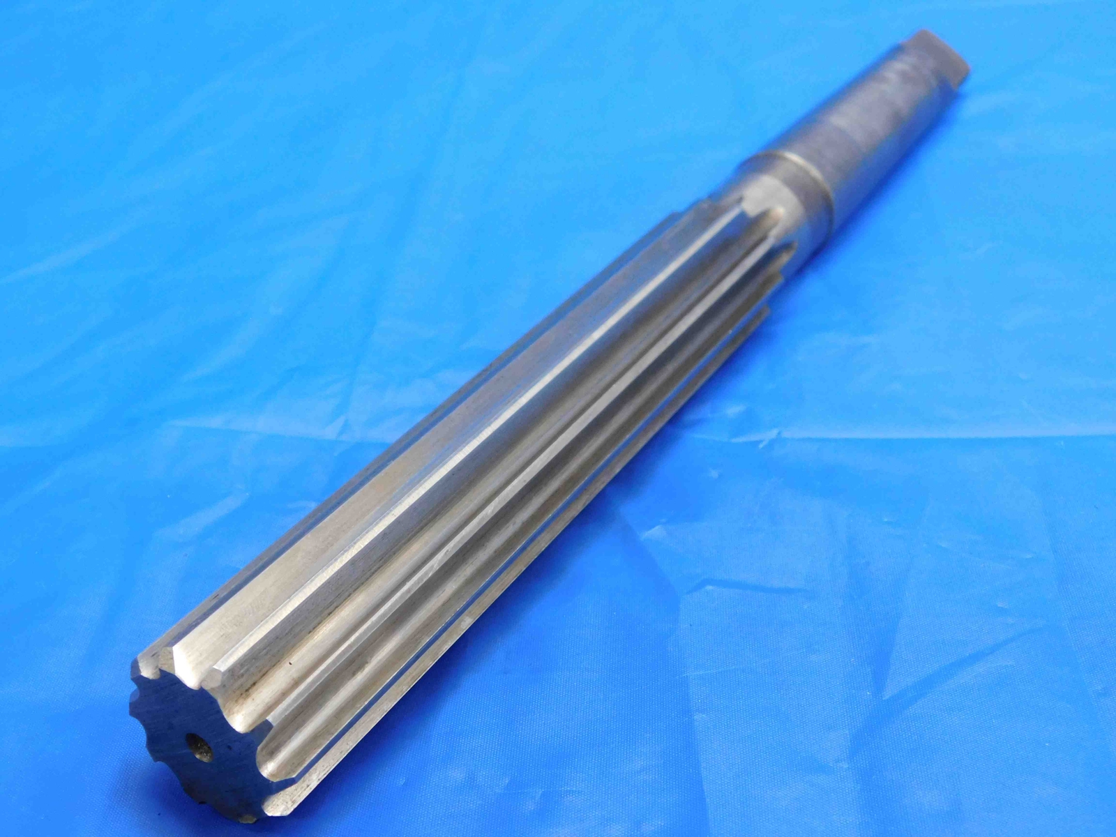 1 1/16 OD HSS REAMER MORSE TAPER #3 SHANK 10 FL MT3 1.0625 ONSIZE 27 mm ...