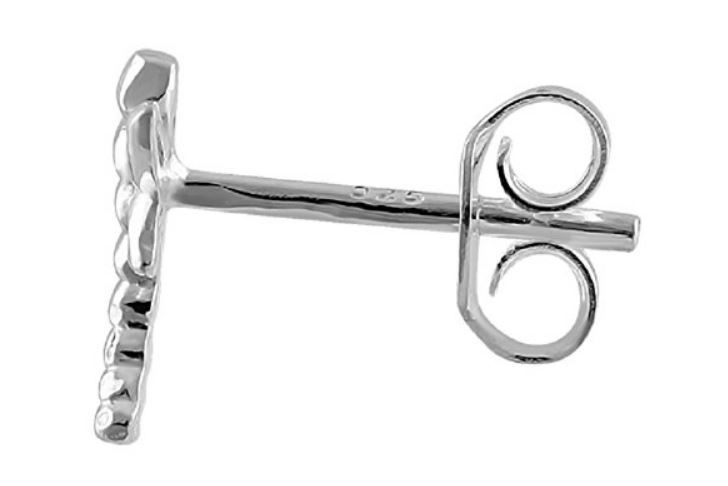 Sterling Silver Dragonfly Friction Post Back Earrings HE-0185 | eBay