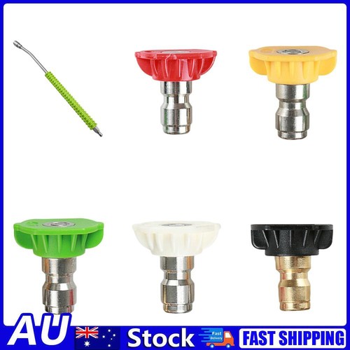 AU High Pressure Spray Gun Wand Tips Stainless Steel Water Gun Lance ...