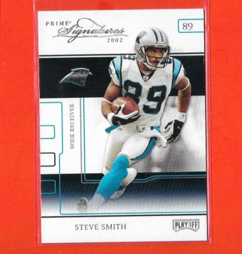 2002 Playoff Prime Signatures - Steve Smith #48 Sample Silver for sale ...