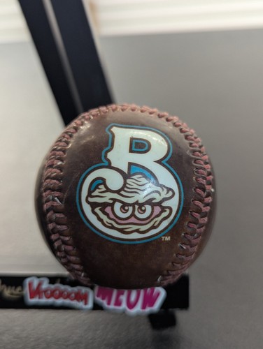 Biloxi Shuckers Baseball Ball Brown Minor League Baseball Bmore MiLB | eBay