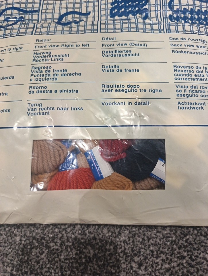 MARGOT DE PARIS TAPESTRY KIT "DAME A LA LICORNE L'ODORAT" & THREADS ...