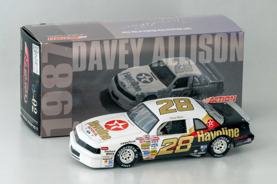 Davey Allison #28 Havoline Rookie 1987 Thunderbird 1/24 - 50th ...