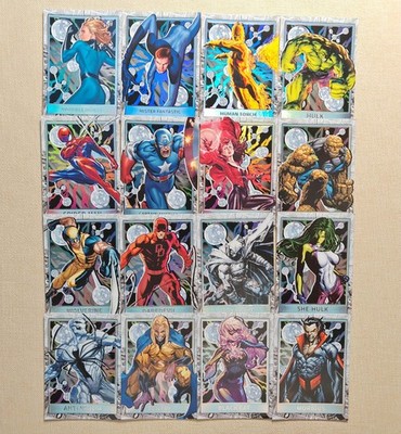 2024 Finding Marvel Evolution Mysterious Gene Set 1-16 Spider-man ...