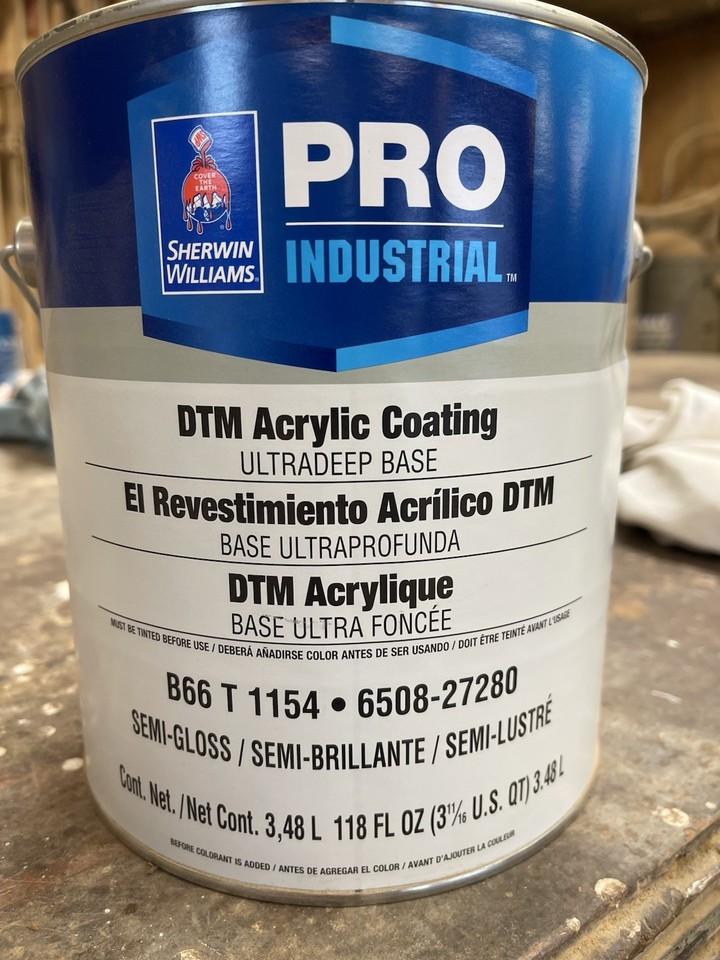 Sherwin WIlliams PRO Industrial DTM Acrylic Coating 6083 Sable Semi ...
