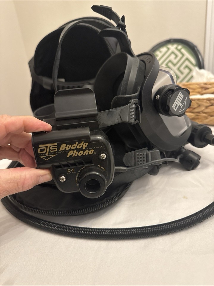 OTS Guardian Full Face Mask w/2nd Stage & Buddy Phone | eBay