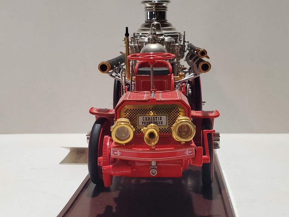 Franklin Mint 1912 Christie Front Drive Steamer Fire Truck Steam Engine ...
