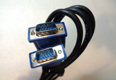 New Hotron VGA Cable 6Ft E246588 Male/Male 30V 15pin | eBay
