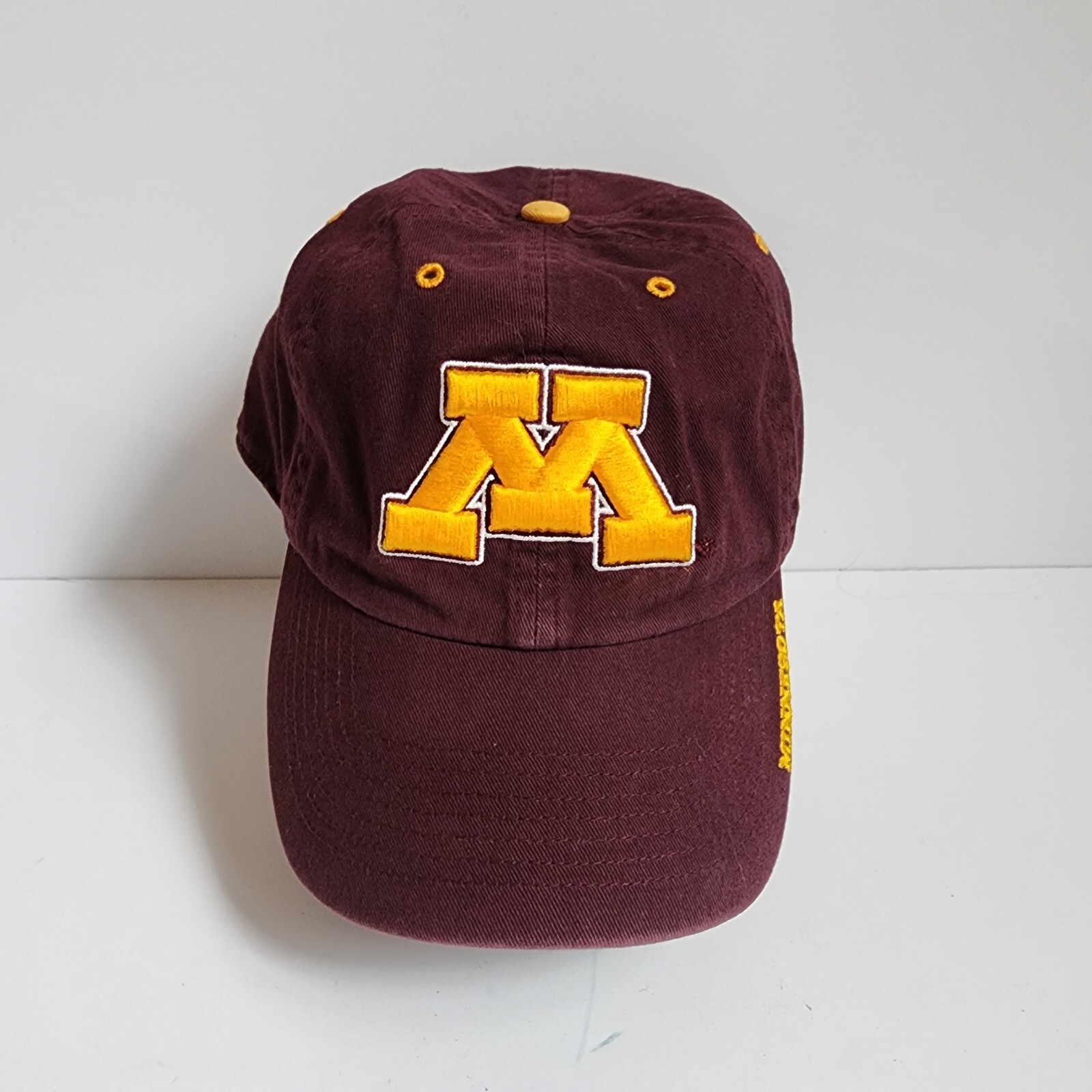 MN Golden Gophers Adjustable Hat Baseball Cap '47 Maroon Gold One Size ...