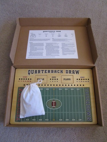 Quarterback Draw Football Game by Uncommon Goods Complete NICE! | eBay