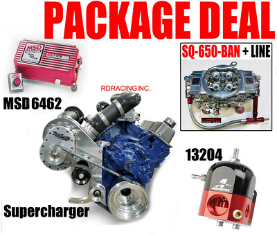 TORQSTORM SUPERCHARGER SYSTEM FORD CLEVELAND 351C ARP-K-FD351C COMBO ...