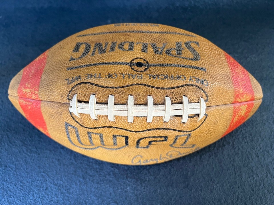 WFL World Football League Official Football By SPALDING. Rare! | eBay