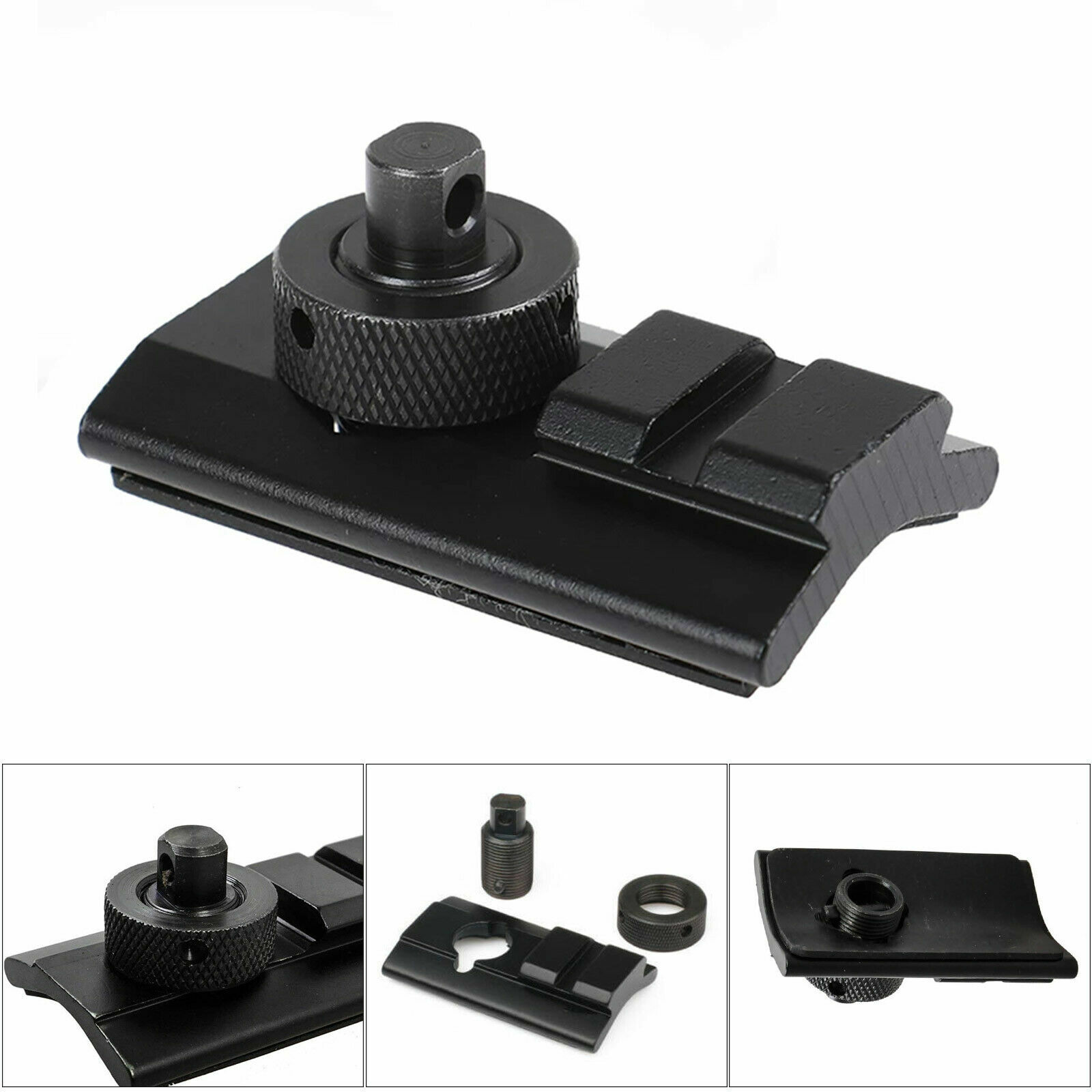 Rifle Sling Swivel Stud to Picatinny Rail Bipod Mount Adapter Connector ...