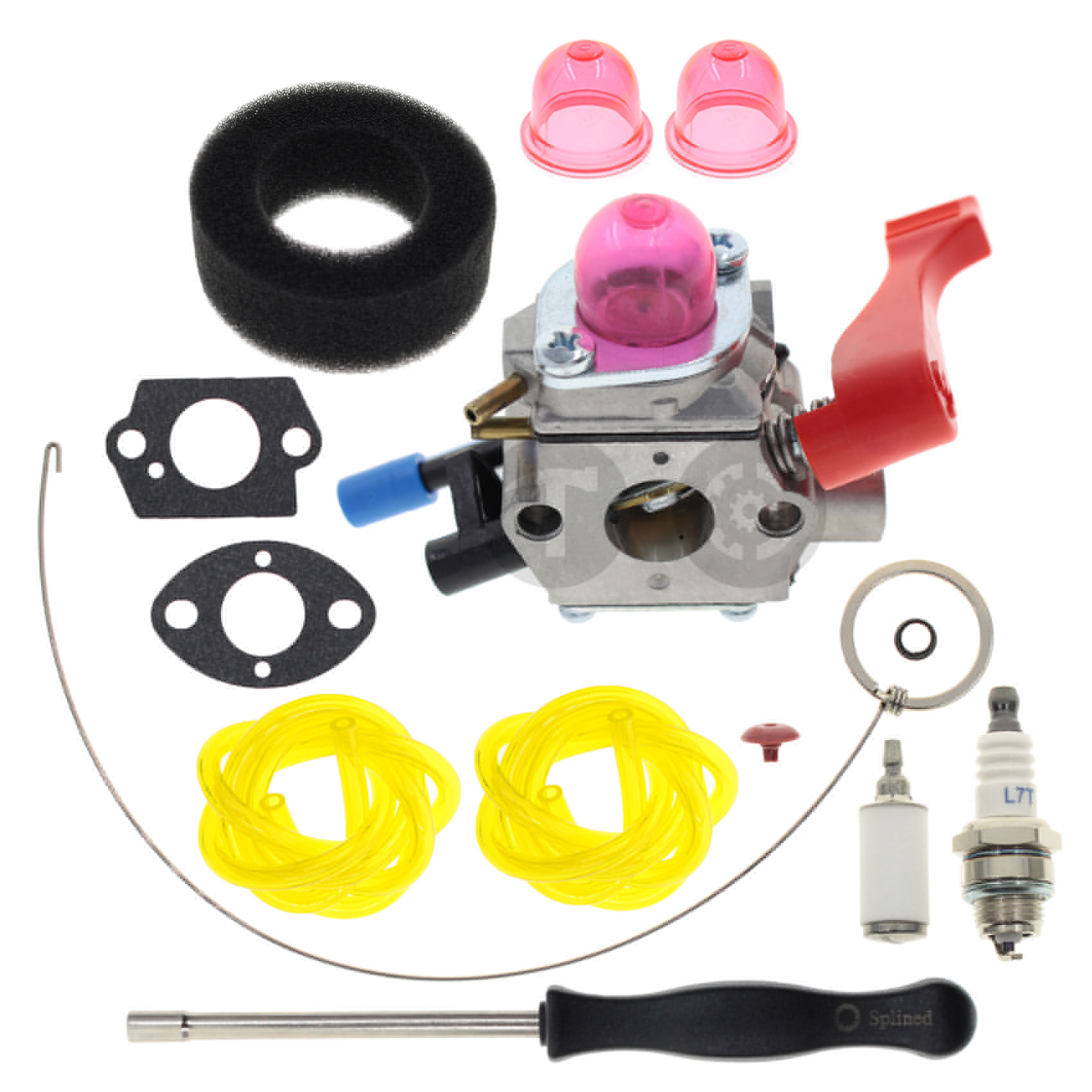 Blower Carburetor Carb Fit for Poulan WeedEater Craftsman 530071775, WT ...