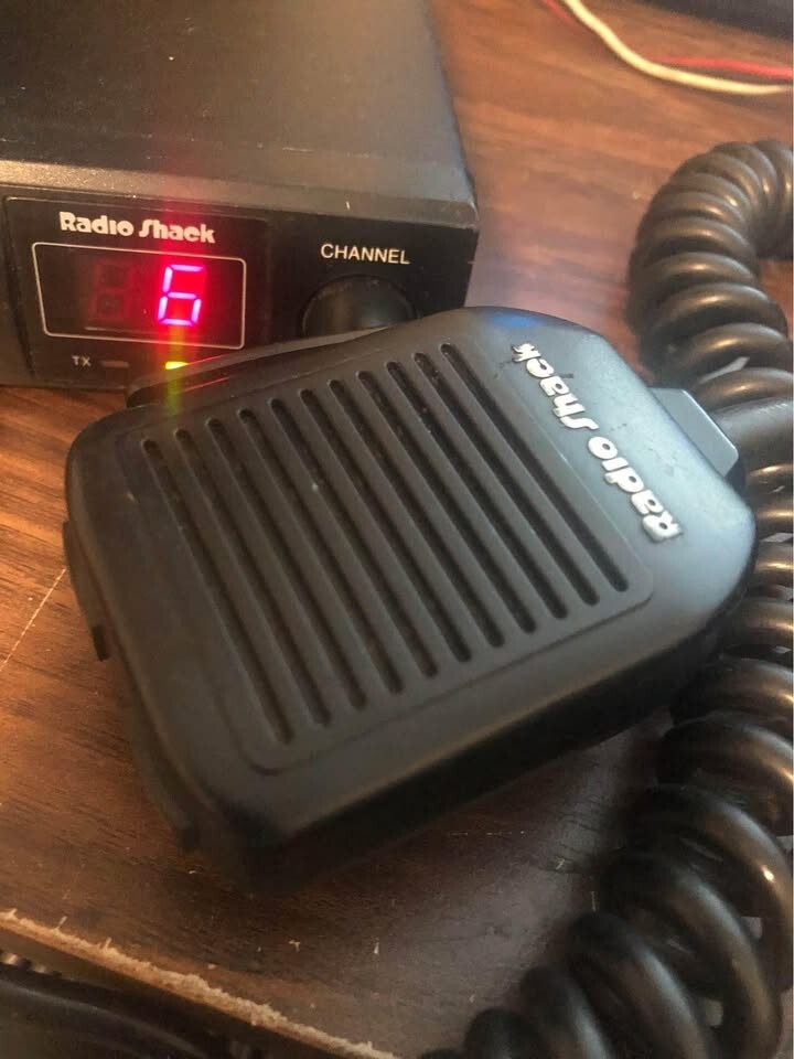 Radio Shack 40-Channel CB Radio Model TRC-481 Original Microphone | eBay