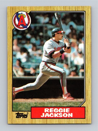 Reggie Jackson 1987 Topps #300 HOF MINT Centered | eBay