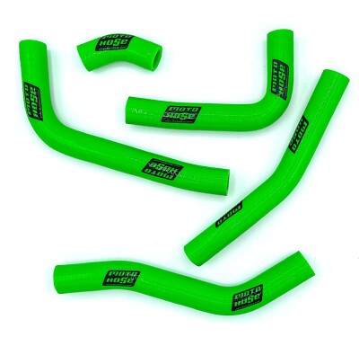 KAWASAKI KX250 KX250X 2021 - 2024 MOTO HOSE COLORED RADIATOR HOSE GREEN ...