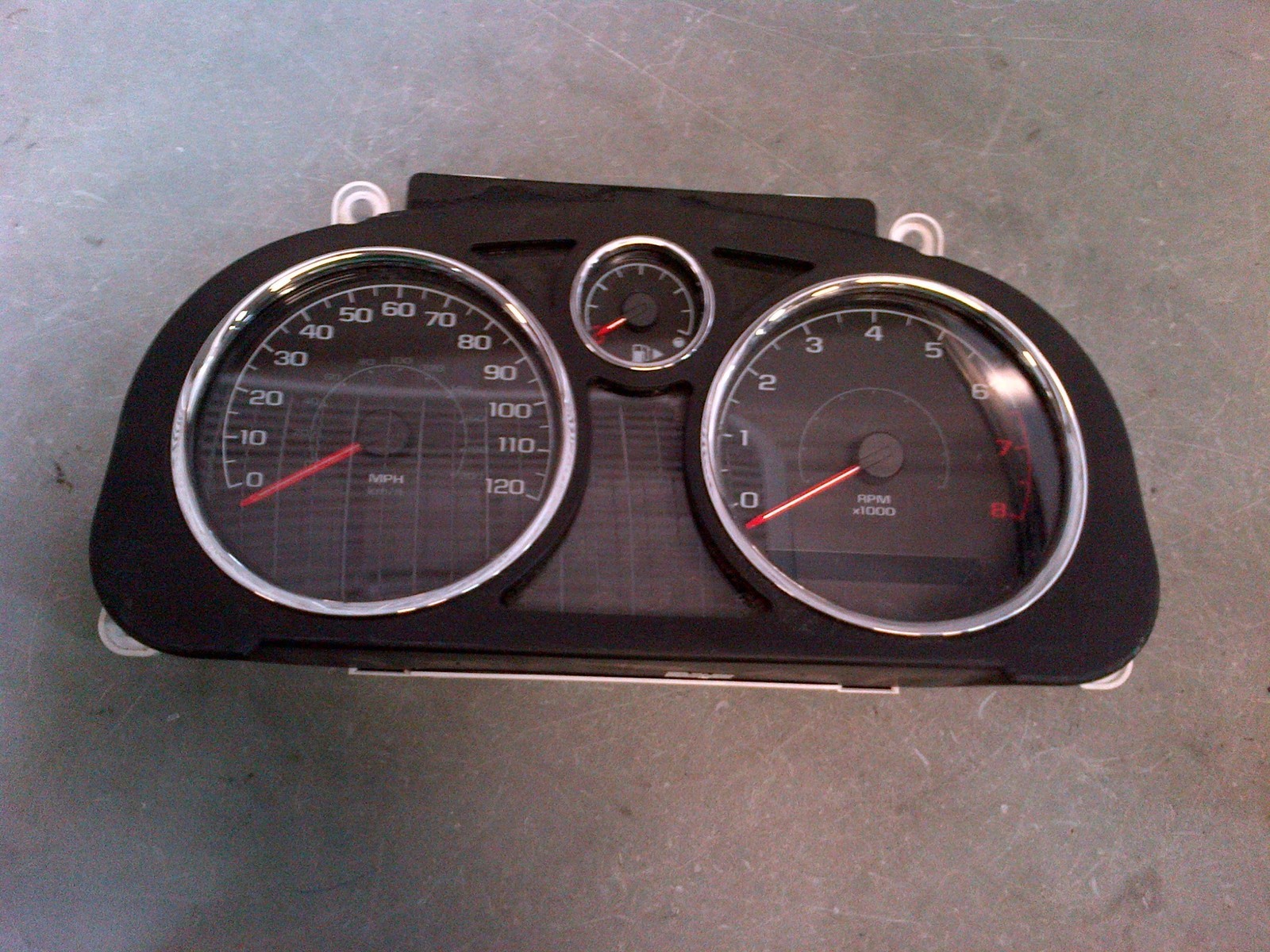 08-10 CHEVY COBALT INSTRUMENT CLUSTER SPEEDOMETER TACH MPH ODOMETER ...