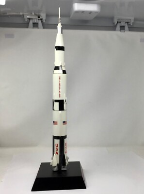 vintage NASA Saturn V Scale Model 1/200 1980s encapsulated in time | eBay