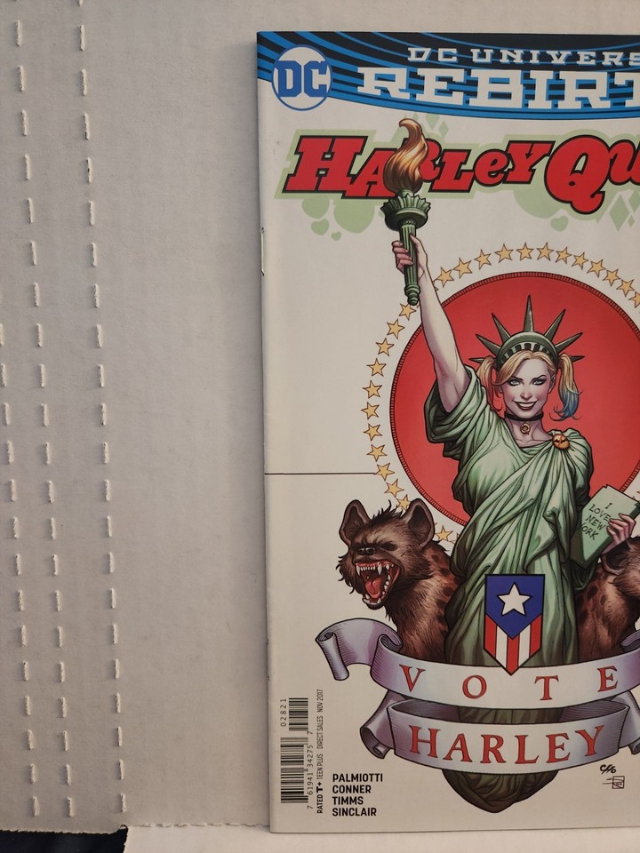 DC Universe Rebirth Harley Quinn Comic Book Lot Of (8) Frank Cho ...