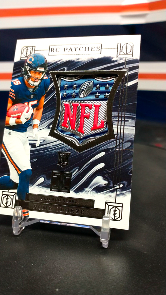 2024 Panini Impeccable RC Patches /49 Rome Odunze NFL Shield Logo* READ ...