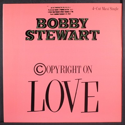 BOBBY STEWART: copyright on love WB 12" Single 33 RPM | eBay