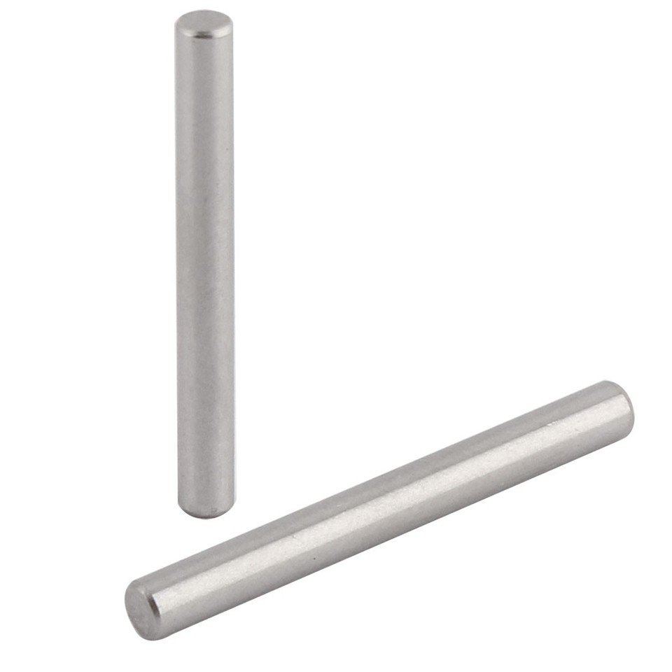 Straight Bearing Steel GCR105 Dowel Pins Rod 3mm Diameter 28mm Length ...