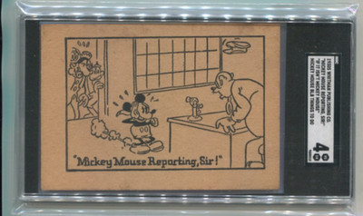 1930s Whitman Publishing - Mickey Mouse Reporting Sir / If it isn't SGC ...