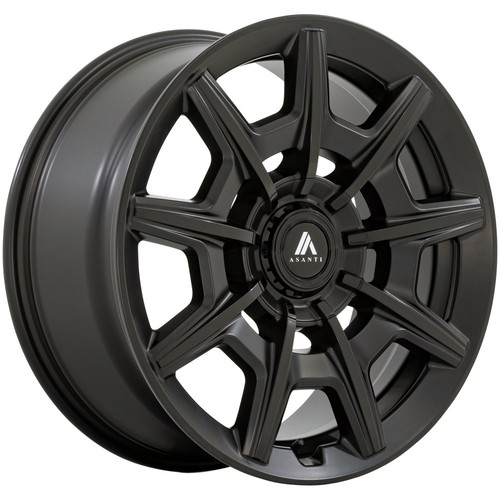 Asanti ABL-41 Esquire 22x9 5x112/5x120 +27mm Double Black Wheel Rim 22 ...
