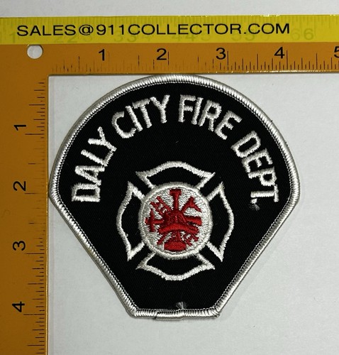 VINTAGE CALIFORNIA CA DALY CITY FIRE DEPT PATCH SAN MATEO COUNTY #FDD ...