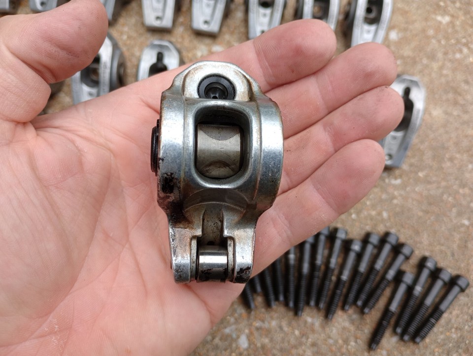 1986-1995 Ford Mustang 5.0L Crane Cams Rockers 1.7 Pedestal Mount GT40 ...